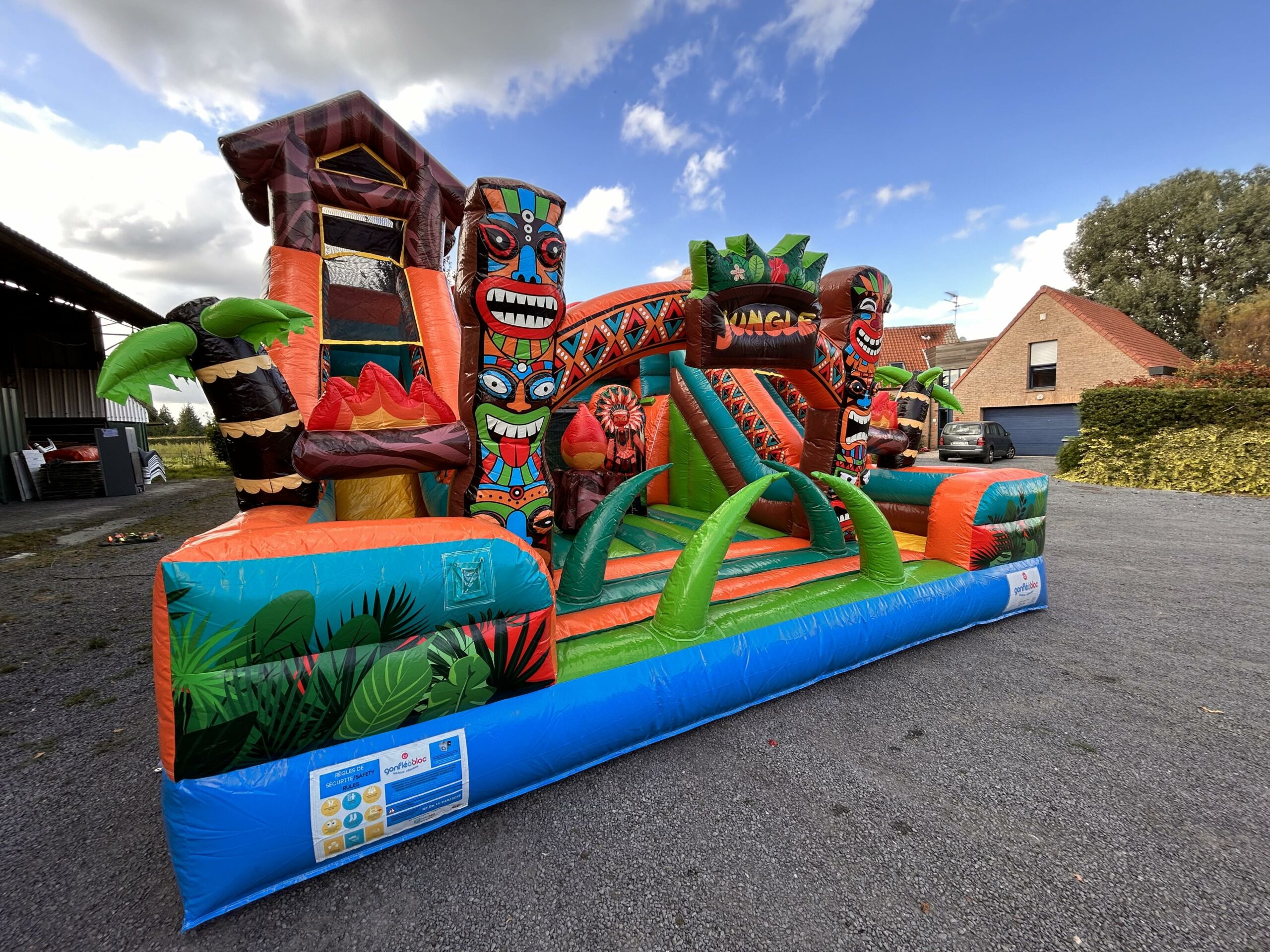 Tiki land Jungle - Gonflé à Bloc
