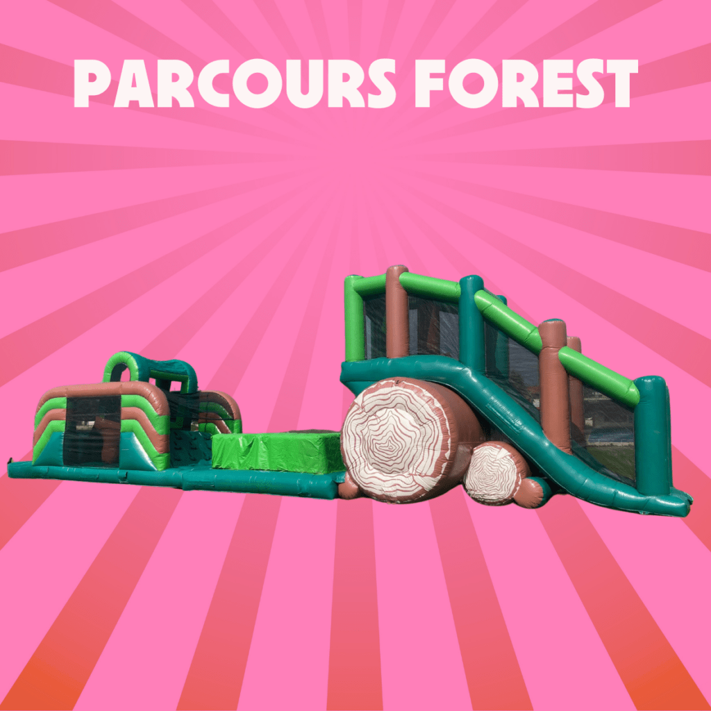 Parcours Jump forest - Gonflé à Bloc