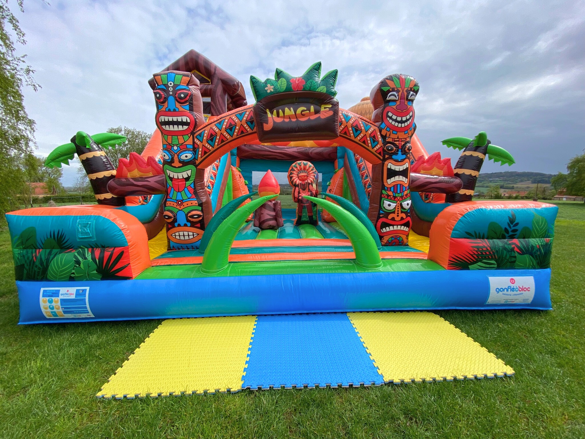Tiki land Jungle - Gonflé à Bloc